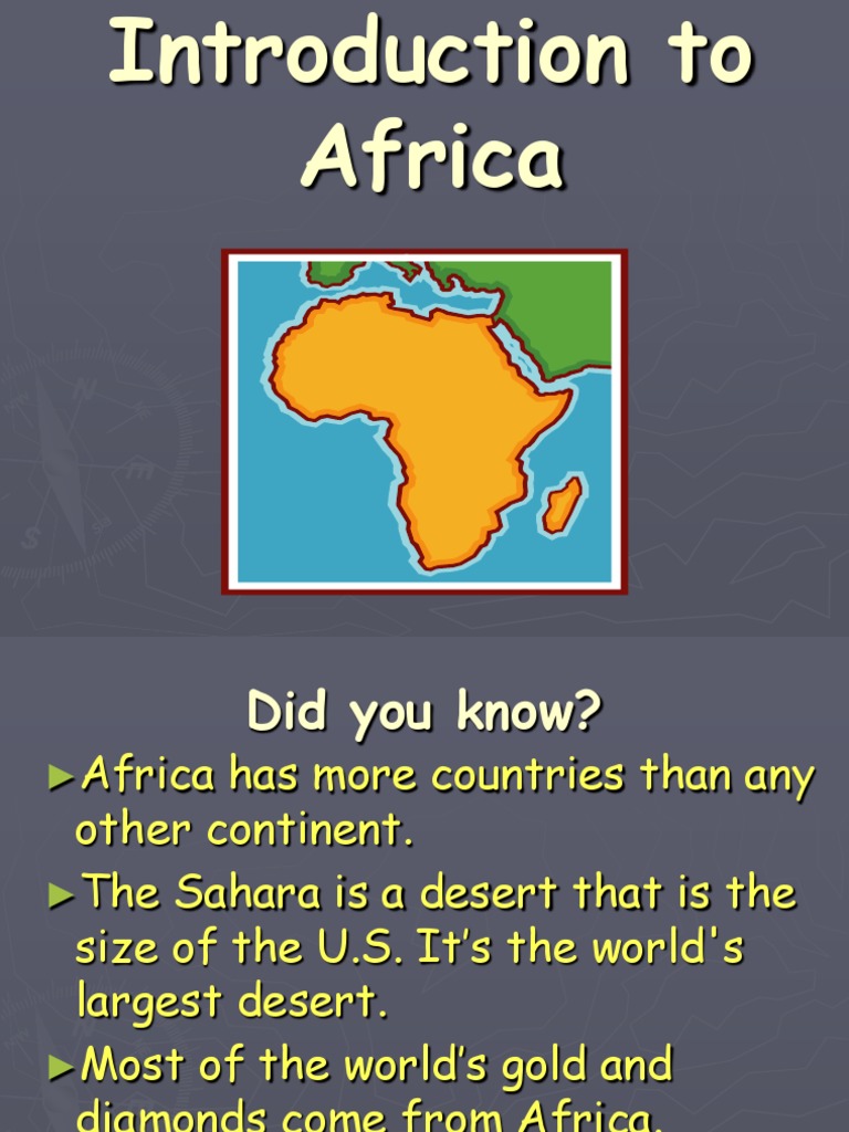 Africa's Geography and Landforms Overview | PDF | Sahara | Africa