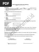 Contoh Form BAPP | PDF