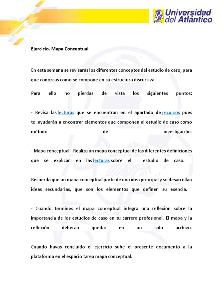 Ejercicio 1. Mapa Conceptual | PDF