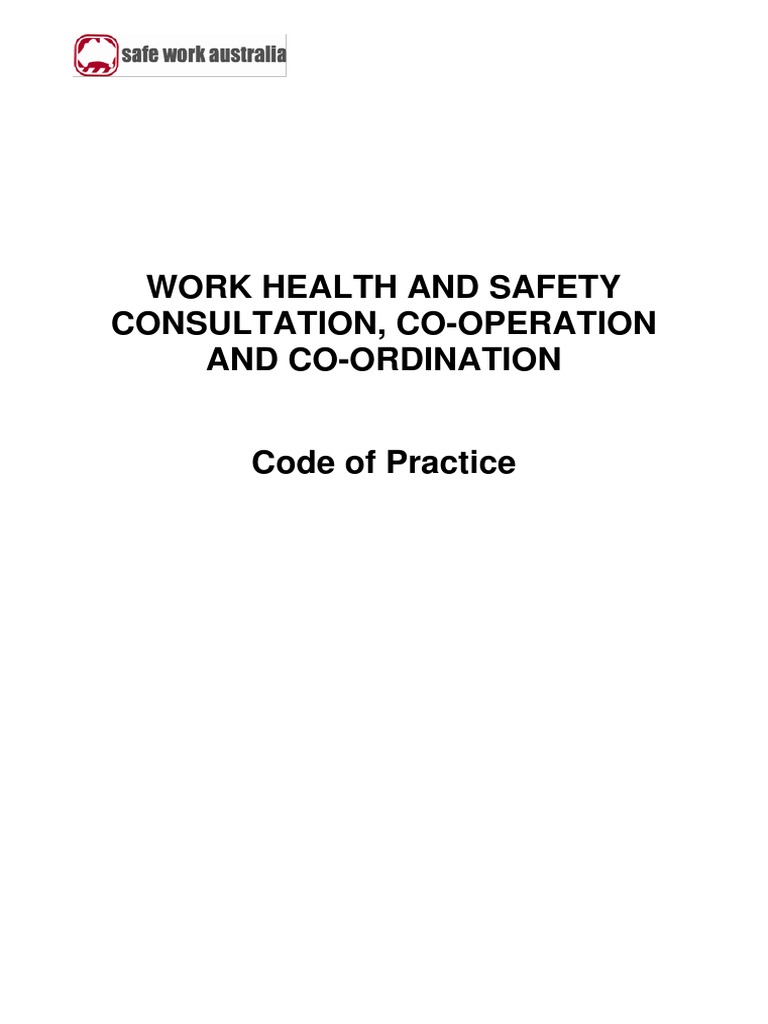 Whs Consultation Cooperation | PDF | Franchising | Occupational Safety ...