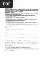 Steps in A Mock Trial | PDF | Cross Examination | Witness