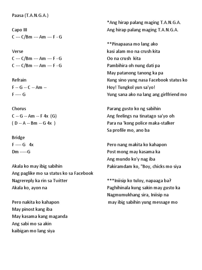 Paasa | PDF