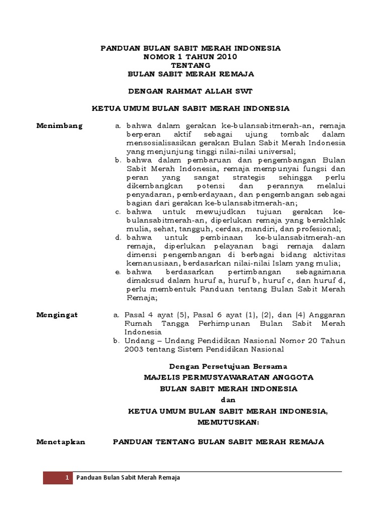 Penjelasan BSMR | PDF