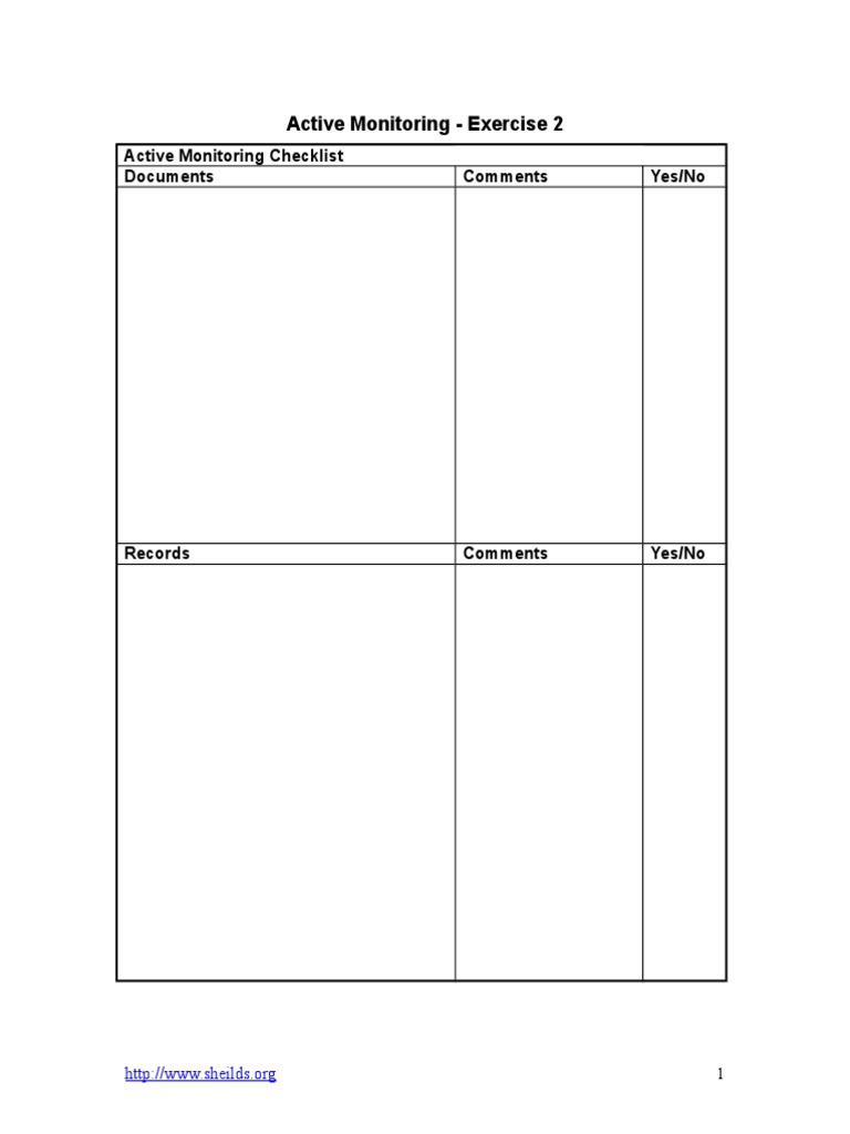 Monitoring | PDF