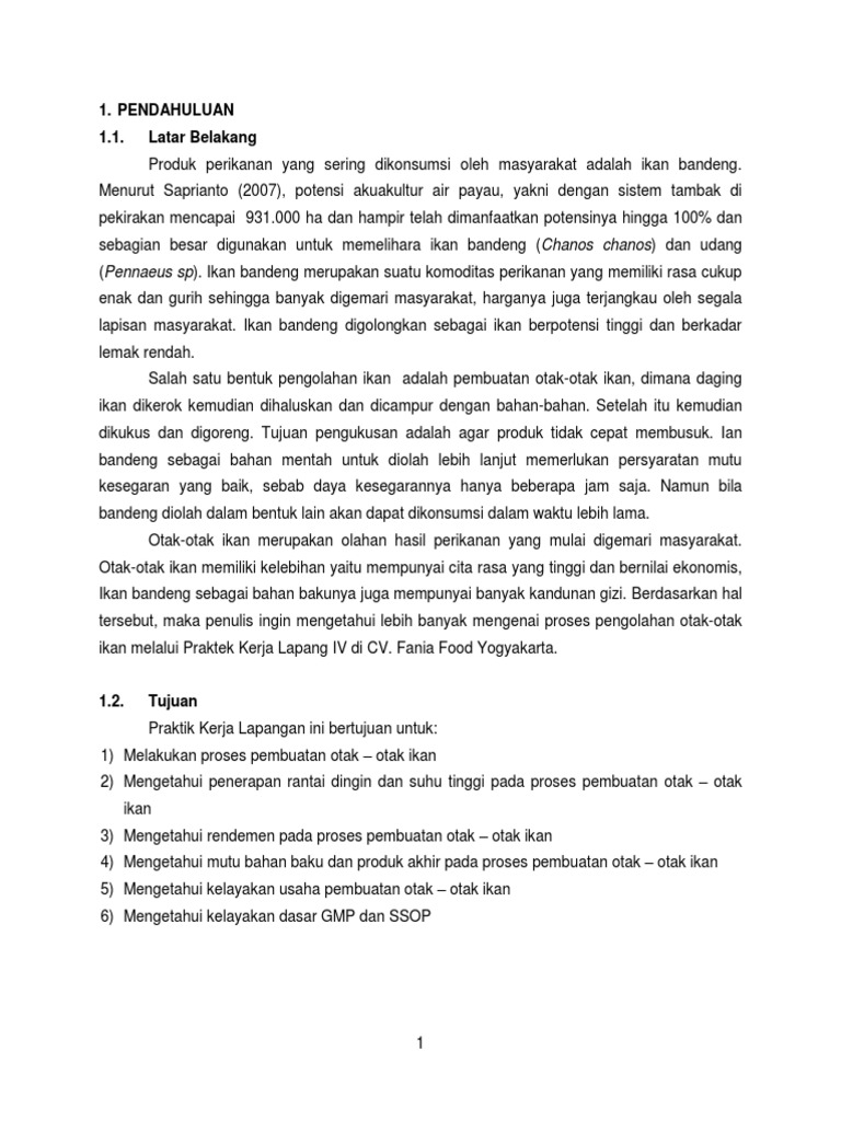 Isi Proposal PDF | PDF
