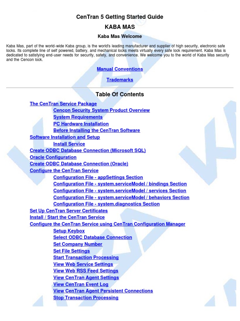 Centran Getting Started Guide PDF | PDF | Oracle Database | Databases Centran Getting Started Guide PDF | PDF | Oracle Database | Databases