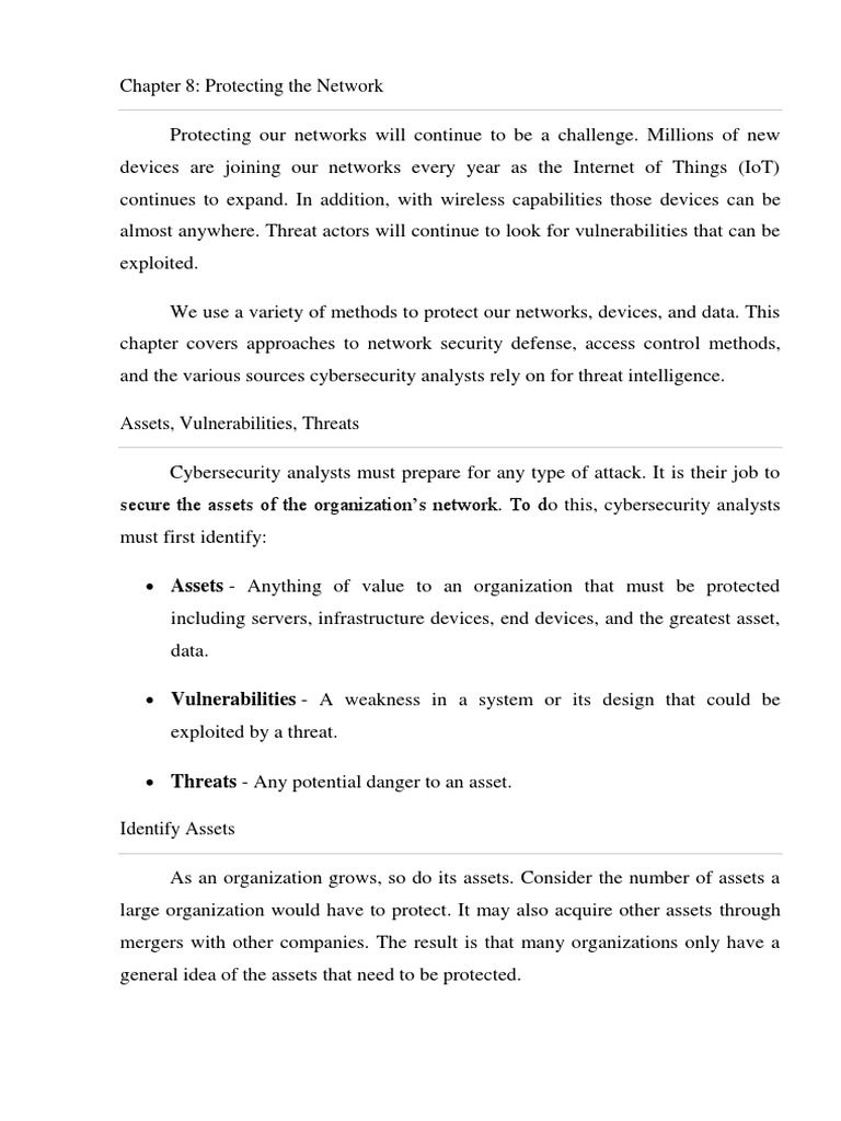 Chapter 8: Protecting The Network | PDF | Radius | Computer Security