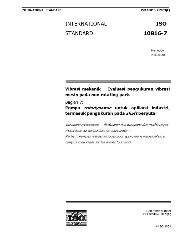 Iso 10816 7 | PDF | Komputer