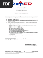 Application Letter For Deped | PDF | Identity Document | Authentication