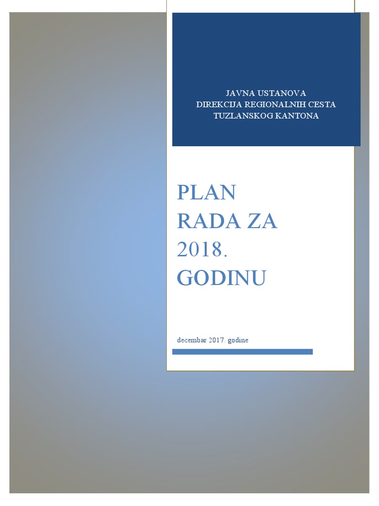 Plan Rada