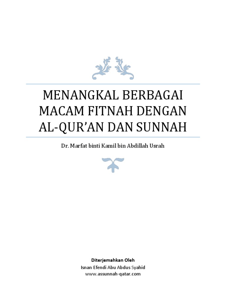 Terjemah Kitabul Fitan | PDF
