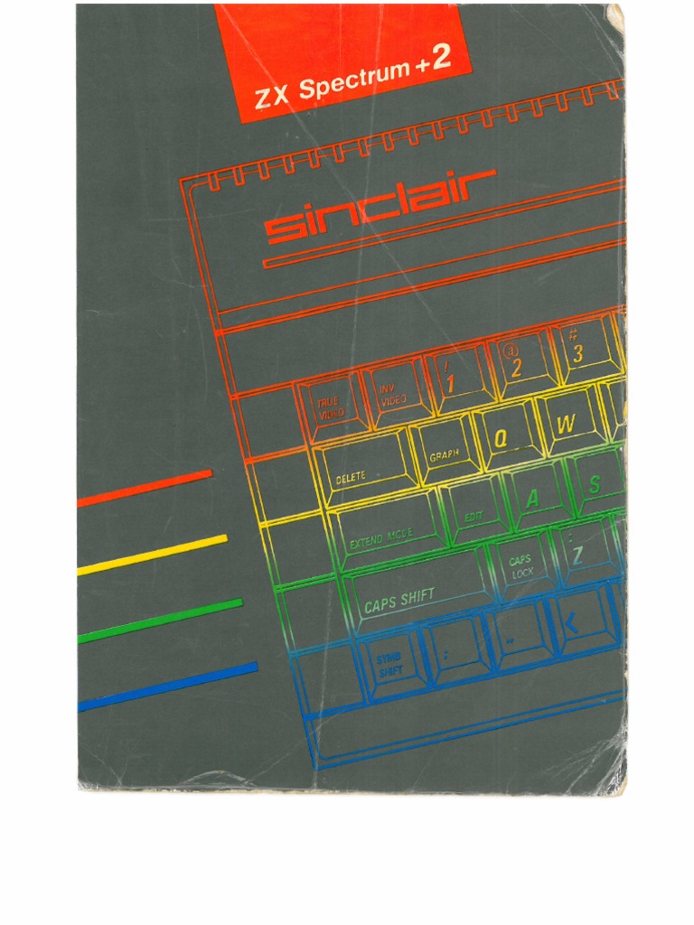 ZXSpectrum 2manual | PDF | Computer Keyboard | Menu (Computing)
