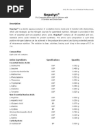 Hepa-Merz Dosage Guidelines | PDF | Liver | Hepatitis