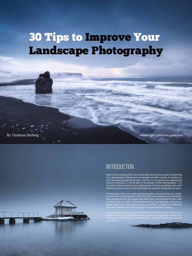 30 Tips To Improve Your Landscape Photography Capturelandscapes.01 PDF ...