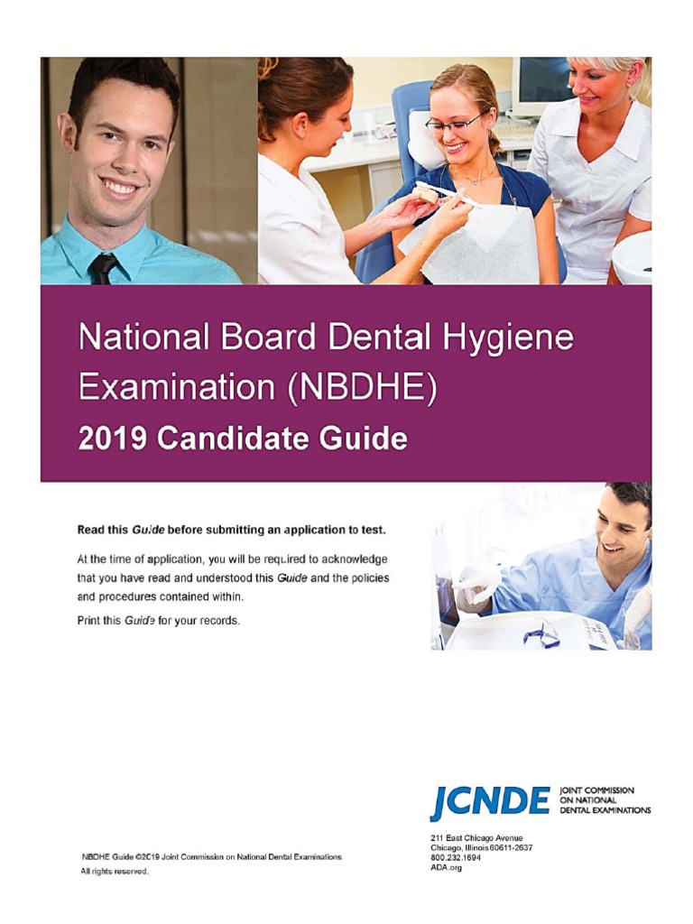 2019 NBDHE Guide PDF | PDF | Dental Hygienist | Periodontology