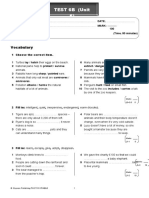 Mock Exam Key for Grade 10 English | PDF