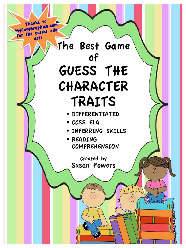 The Best Game Of: Guess The Character Traits | PDF | Reading Comprehension