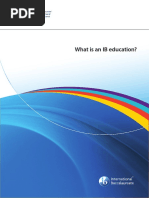 IB Kindergarten Lesson Plans | PDF | Epistemology | Cognition