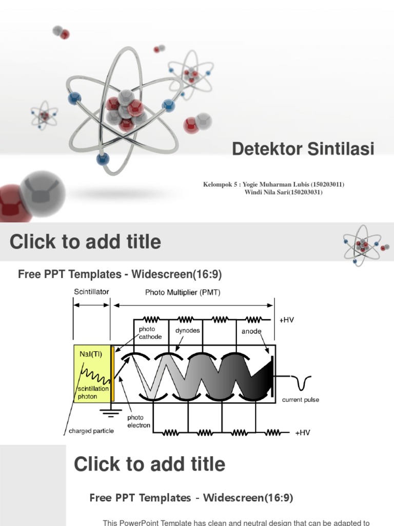 3D Atom Model PowerPoint Templates Widescreen | PDF | Microsoft Power ...