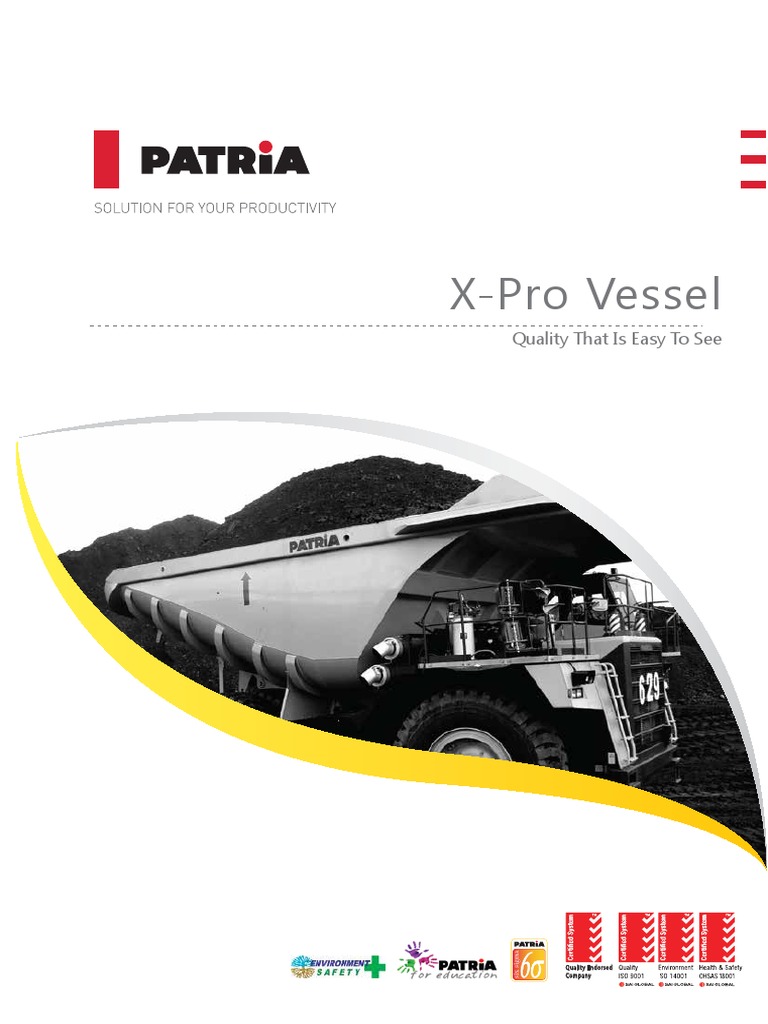 Quality That Is Easy To See: The PATRIA X-Pro Vessel | PDF | Vehicles ...