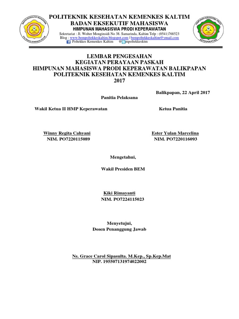 Isi Proposal HMP | PDF