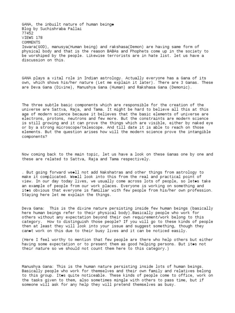Shiva Ganas | PDF | Demons | Science
