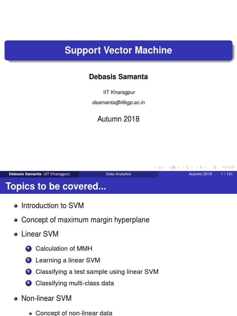 Text | PDF | Support Vector Machine | Mathematical Optimization