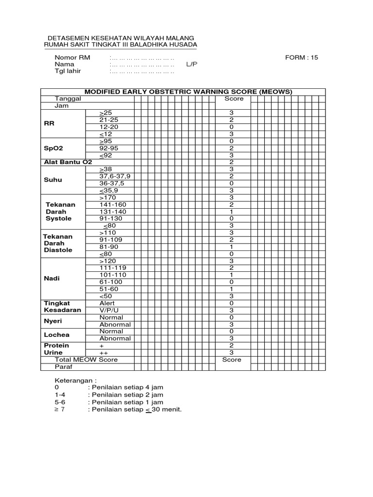 Gantinya Form 15 RI Fix Meows | PDF