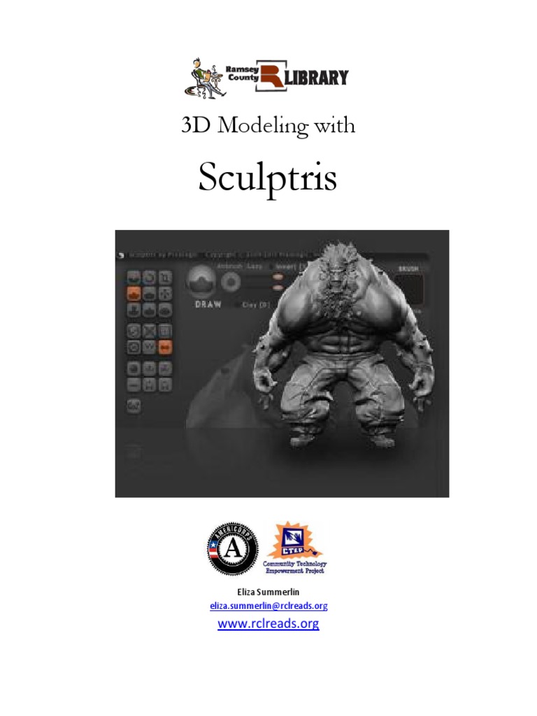 3D Modeling Basics with Sculptris | PDF | 3 D Modeling | Triangle