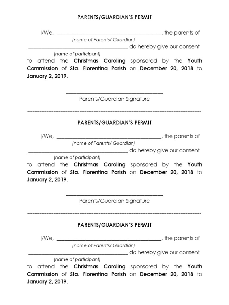 (Name of Parents/ Guardian) (Name of Participant) | PDF