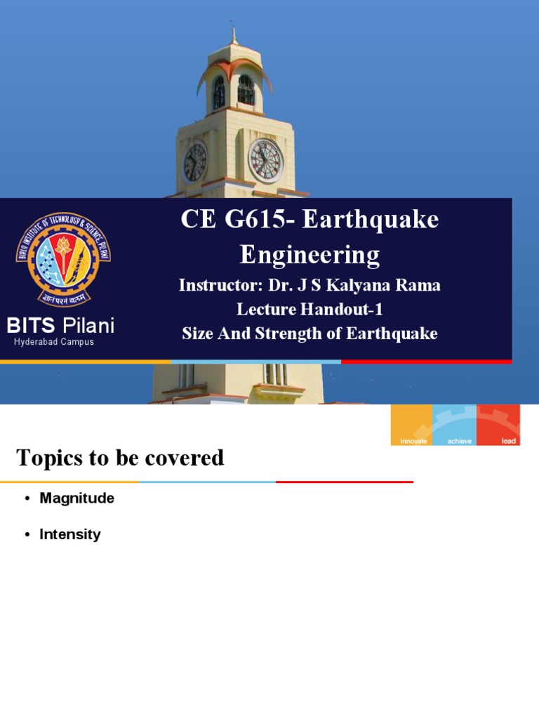 2 Size and Strength of EQ | PDF | Moment Magnitude Scale | Earthquakes