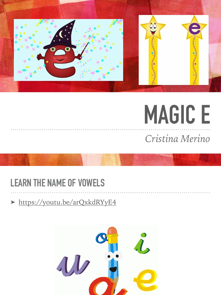 Magic E | PDF | Wellness