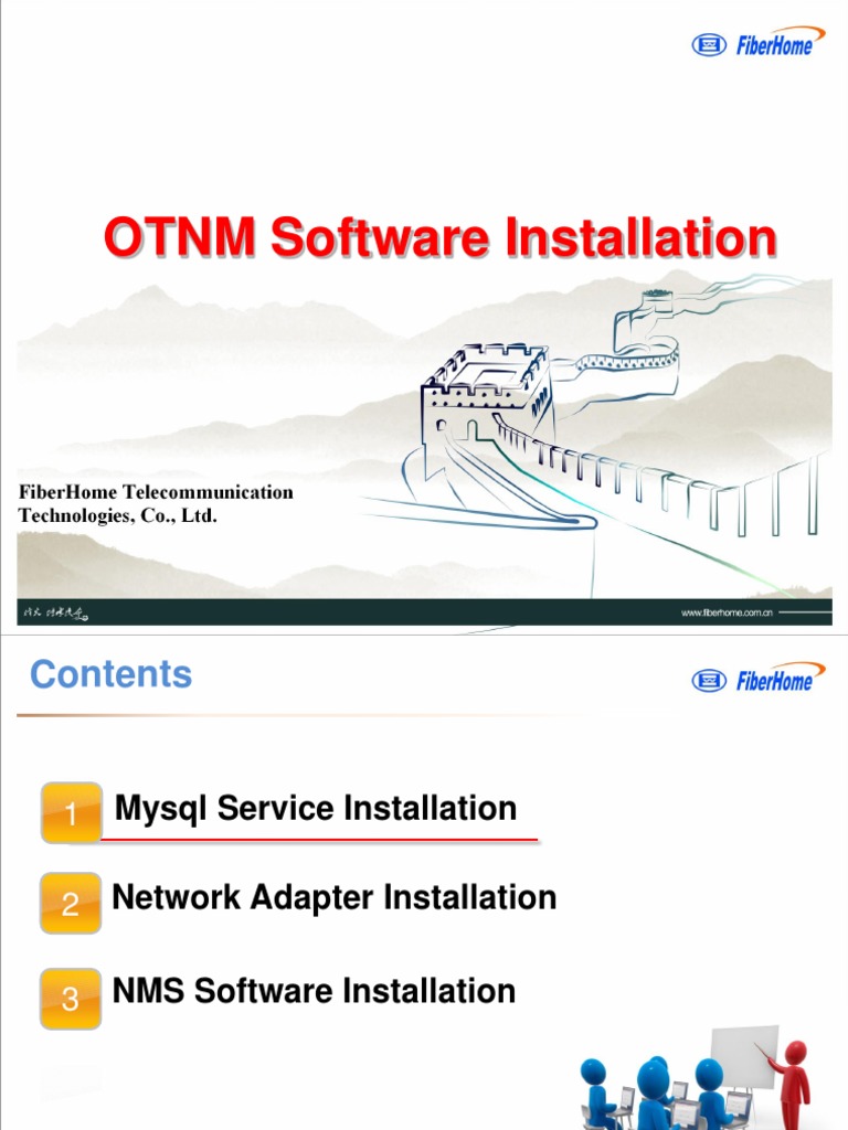 OTNM Software Installation | PDF | Server (Computing) | Databases