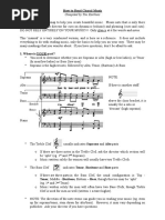 Tonic Sol-Fa (Solfege) Notation: The Minor Scale (On Key Aminor) | PDF ...