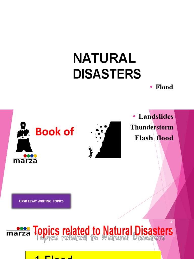 Natural Disasters Essay Topics Guide | PDF | Thunderstorm | Flood