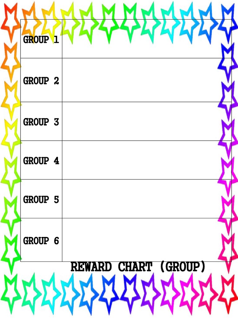 Reward Chart (Group) | PDF