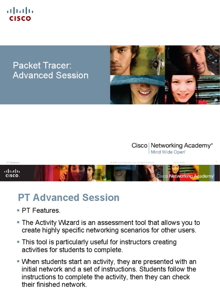 Packet Tracer: Advanced Session | PDF | Computer Network | Html