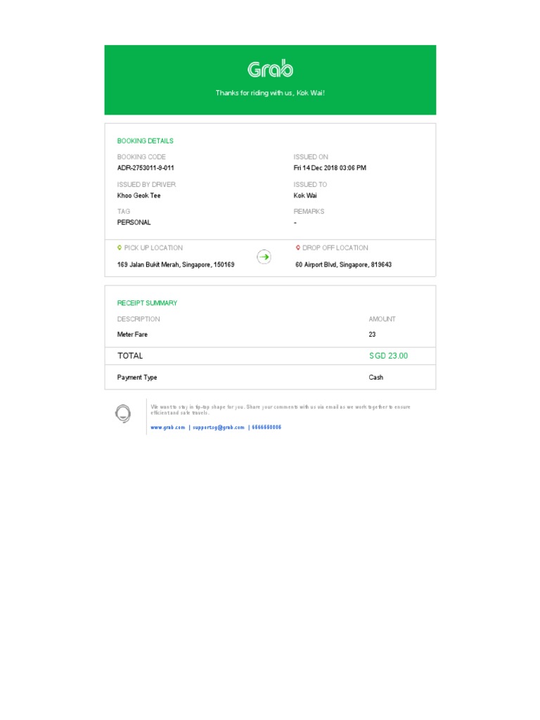 Grab Receipt ADR-2753011-9-011 | PDF