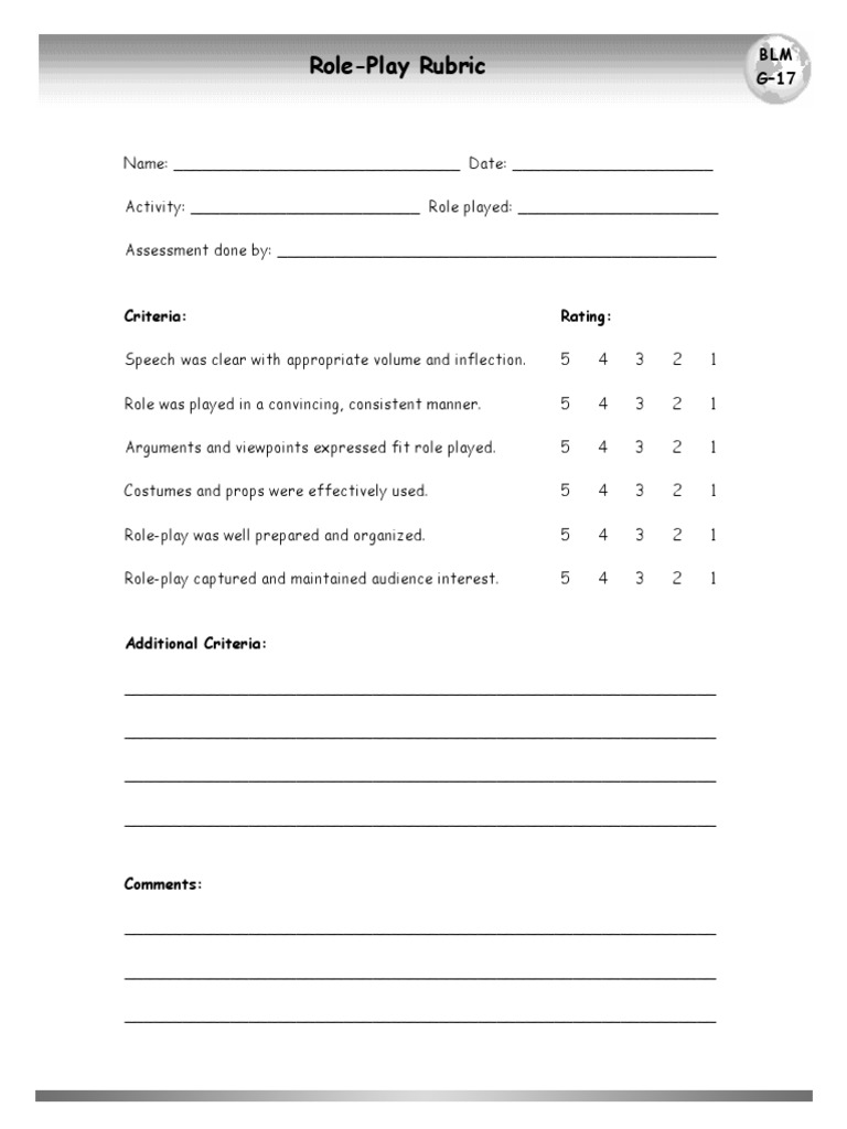 Role Play Pdf Pdf