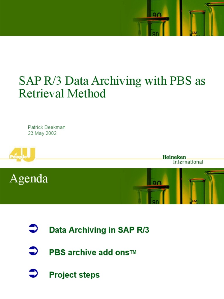 SAP R3 Archiving With PBS | PDF | Databases | Database Index