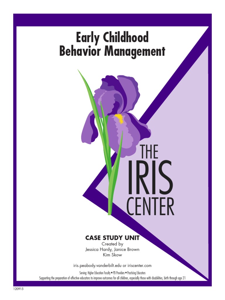 Early Childhood Behavior Management | PDF | Teachers | Early Childhood ...