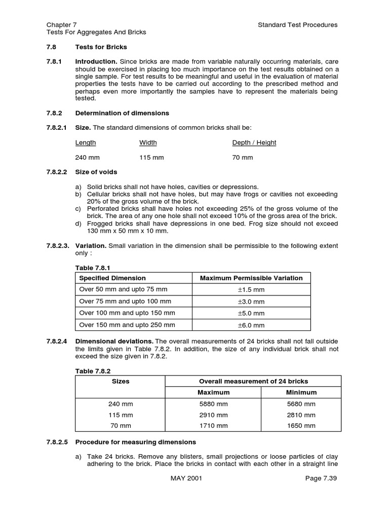 Specific Gravity ASTM D 70-3 | PDF | Brick | Density