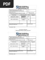SSS Form (Specimen Signature Card) | PDF