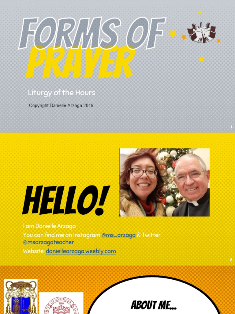 Forms of Prayer Liturgy of The Hours | PDF | Christian Prayer | Worship