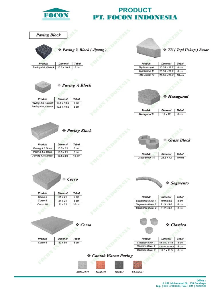 Catalog Focon Indonesia PDF | PDF