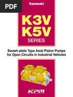 Kawasaki K3VL Parts Catalog Overview | PDF | Horsepower | Pump