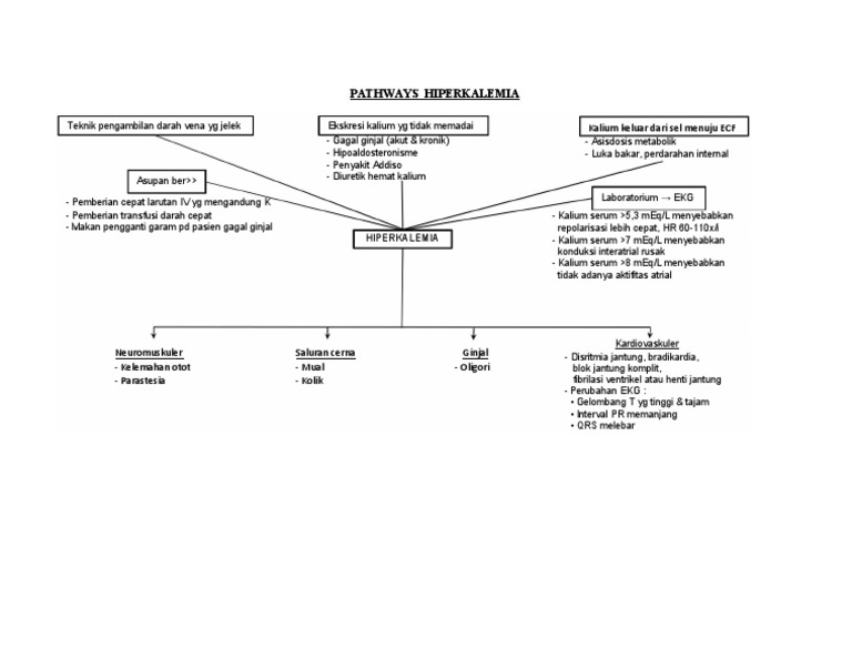 Pathways dan Tatalaksana Hiperkalemia | PDF
