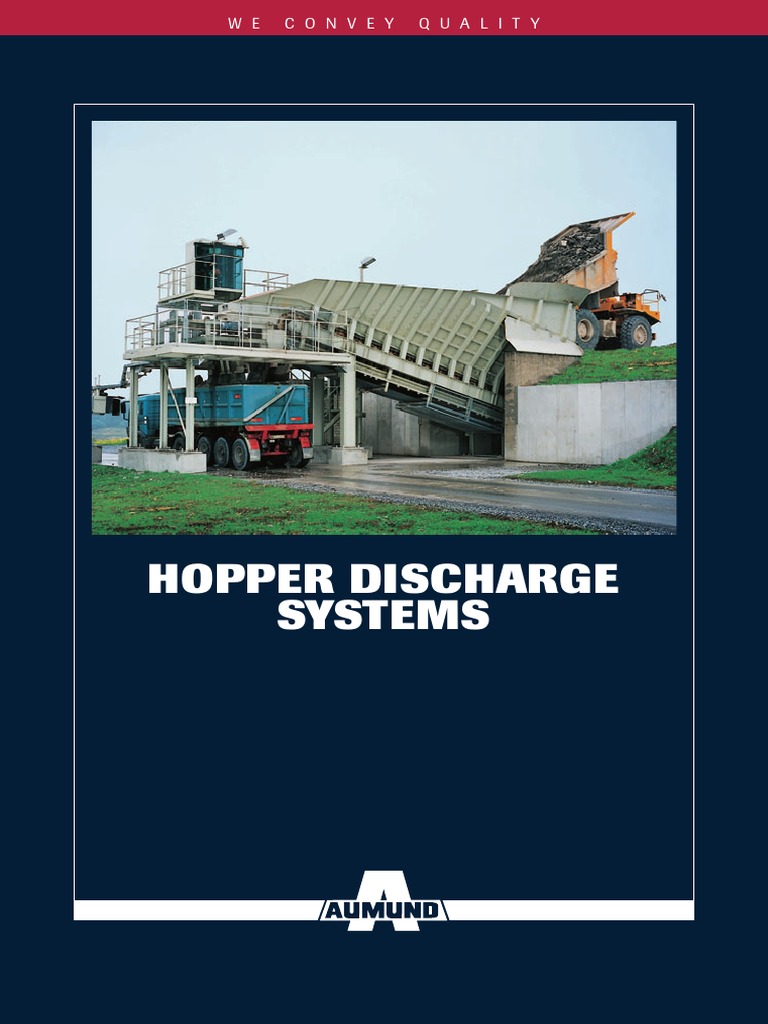 Hopper Discharge Systems | PDF | Mechanical Engineering | Manufactured ...