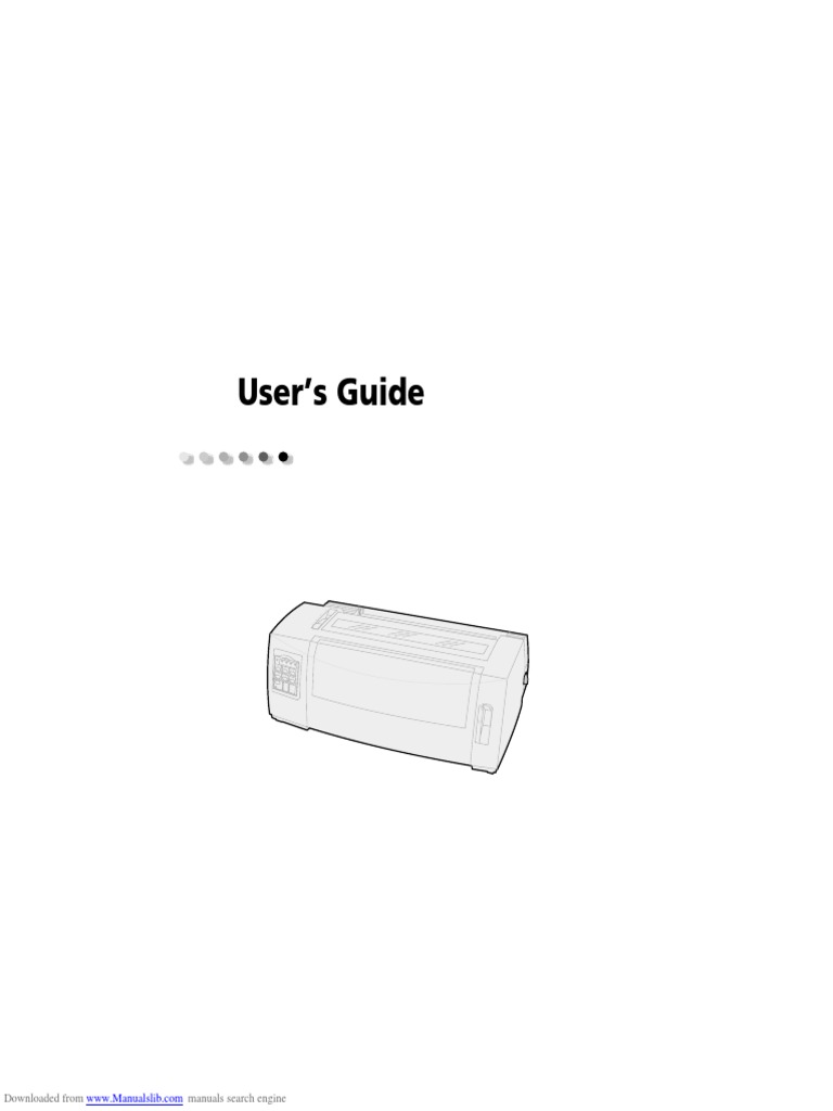 2480 Userguide | PDF | Printer (Computing) | Electrical Connector