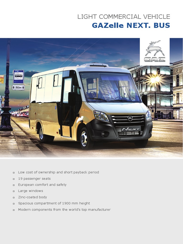 Gaz Next Bus | PDF | Engines | Bus